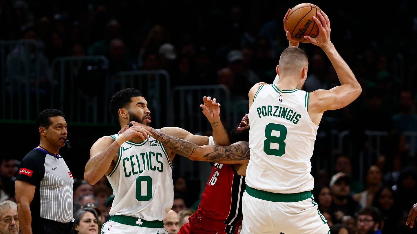 Jayson Tatum opens up on what Kristaps Porzingis brought to the Boston ...