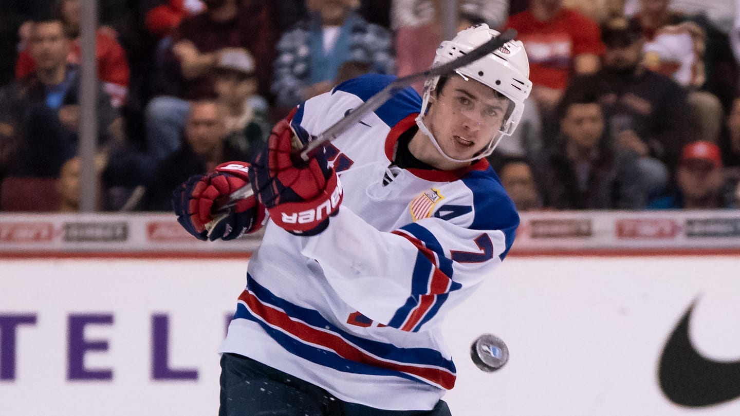 Quinn Hughes is no longer joining his brother for 4 Nations Face-Off ...