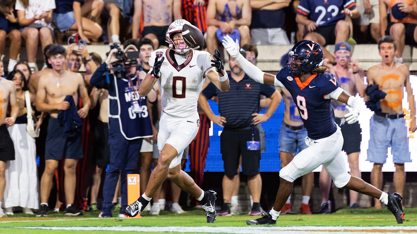 Slow-motion clip has FSU fans convinced refs robbed Noles of game-tying TD