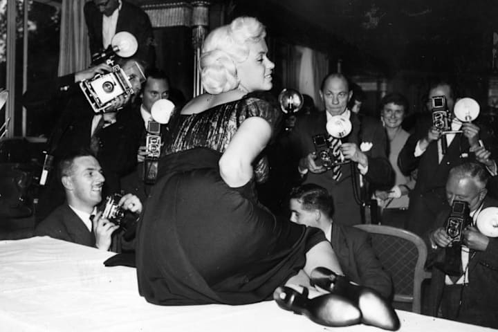 jayne mansfield statistics