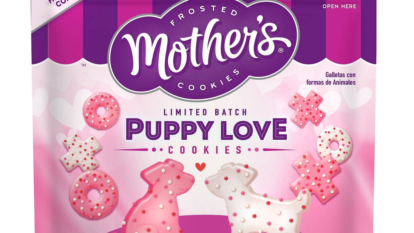 Enjoy a little Puppy Love with these limited edition Mother's Cookies ...