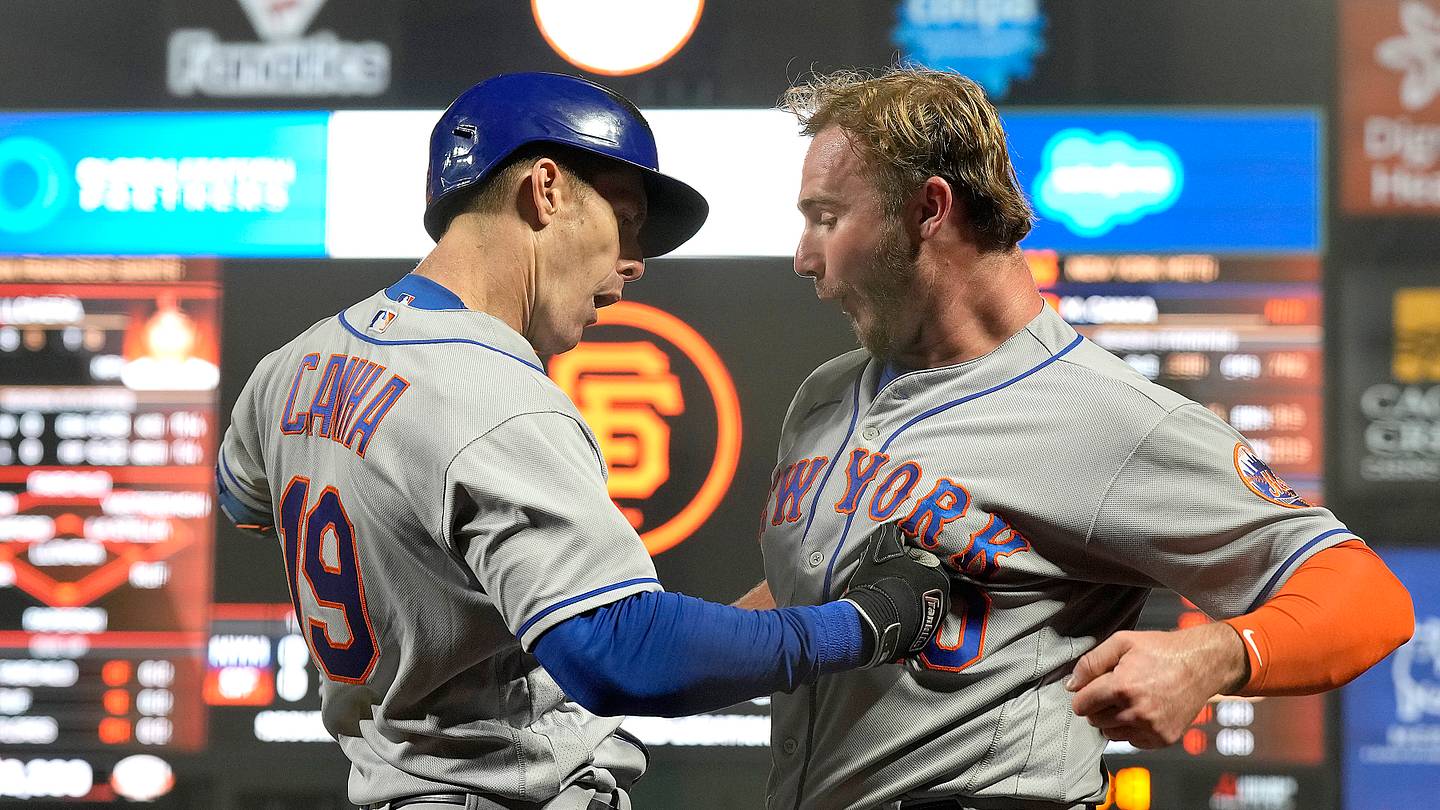 An ideal Mets starting lineup against left-handed pitchers