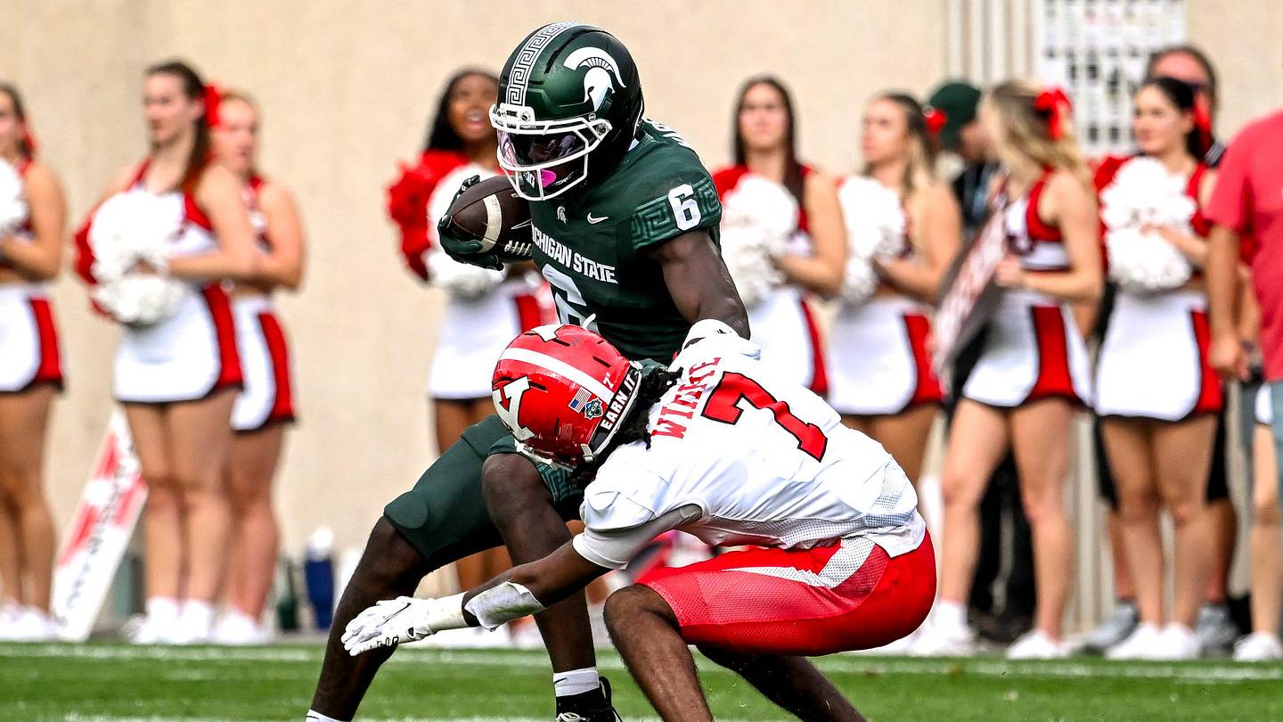 Nick Marsh, Makhi Frazier both travelled with Michigan State football ...