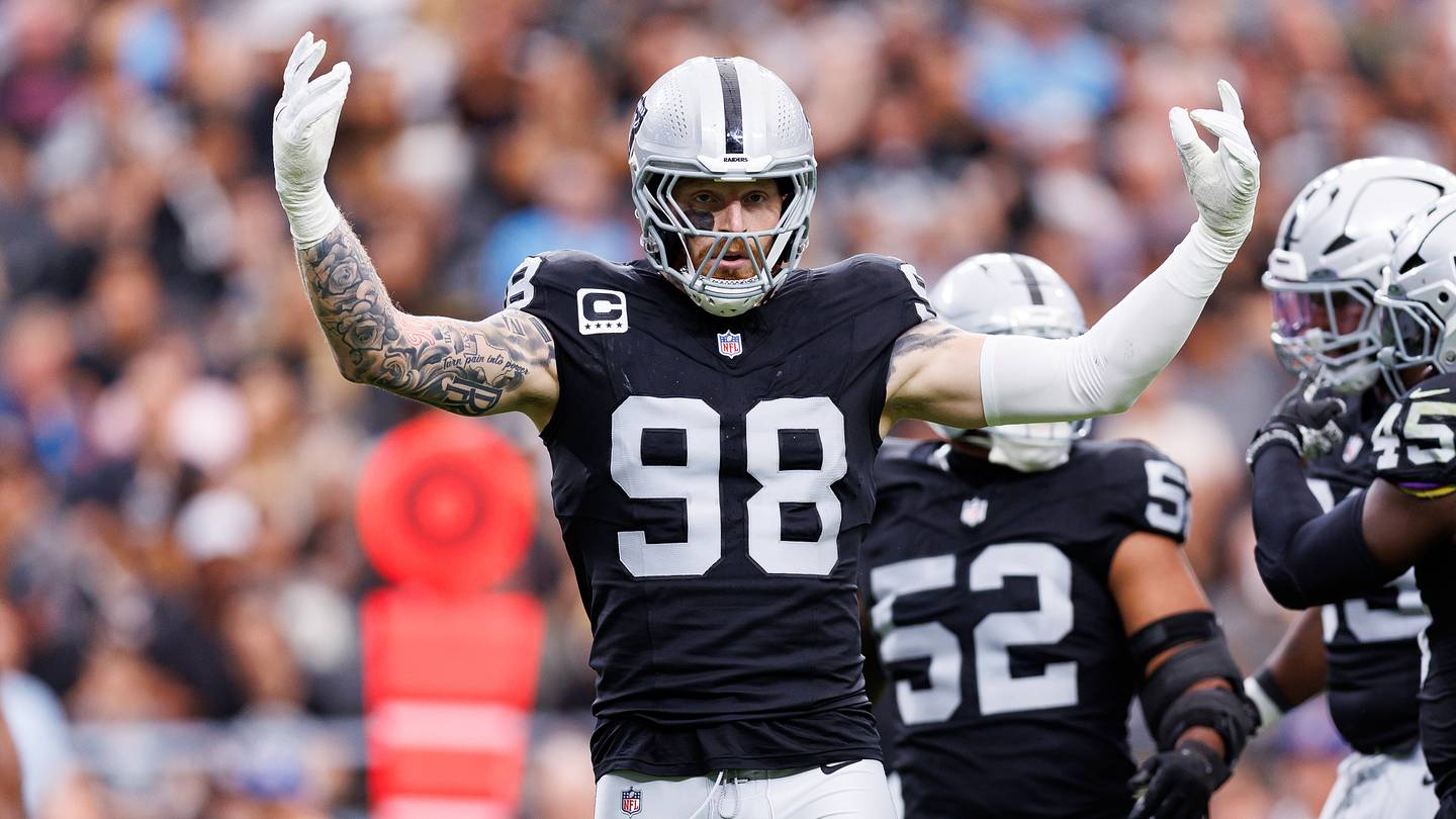 Maxx Crosby sends clear message to Shedeur Sanders ahead of Week 12 clash
