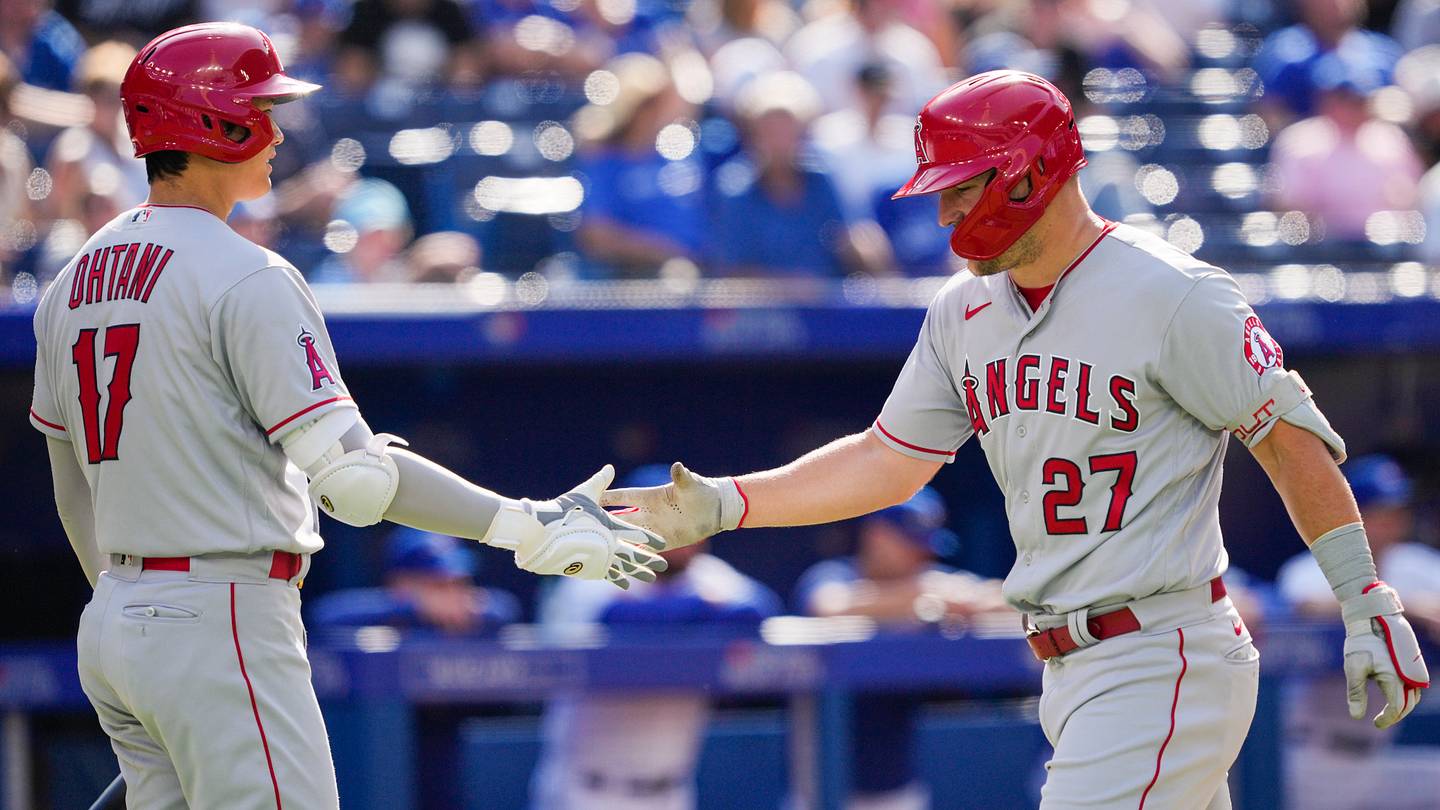 The Angels have two of the top three players in baseball