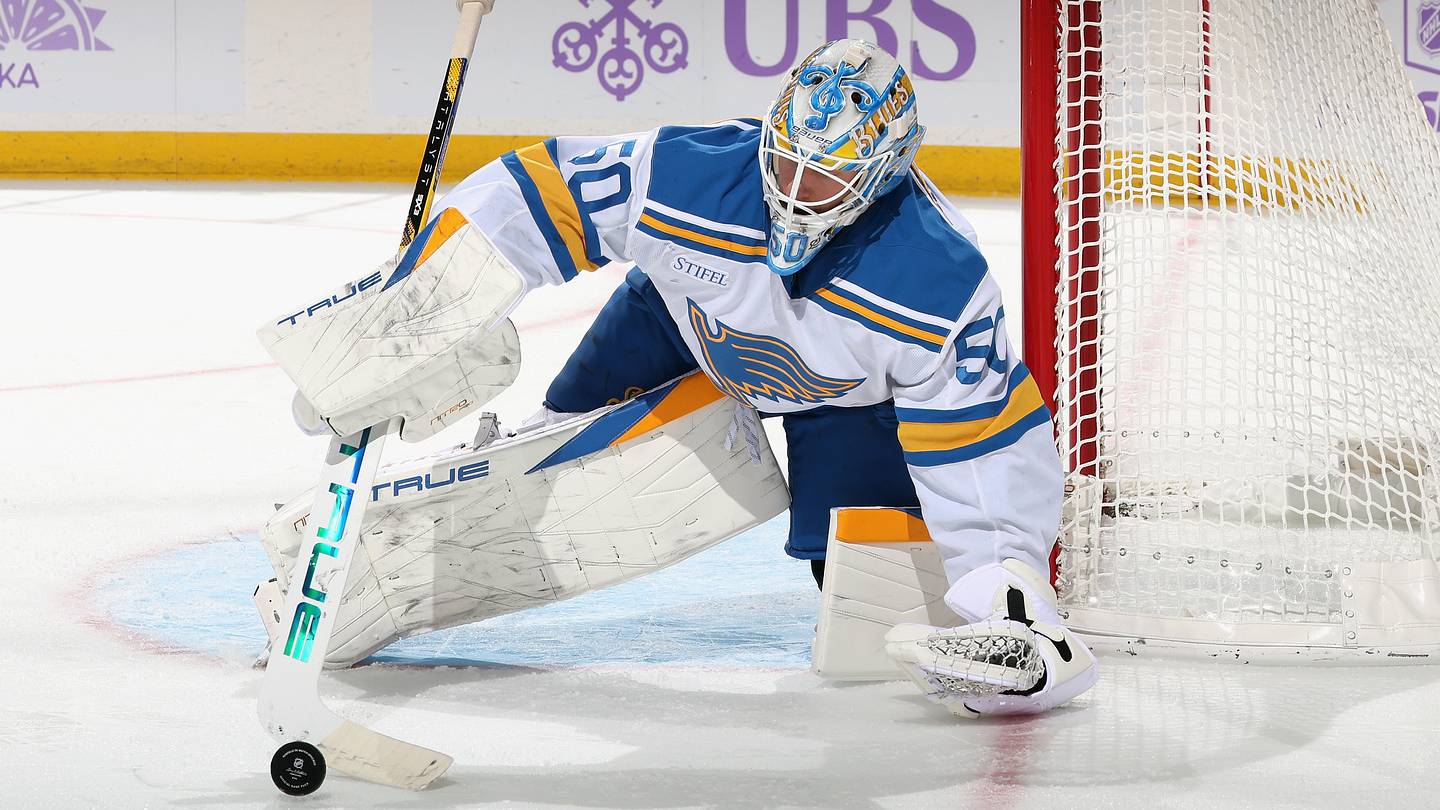 Jordan Binnington has strung together two solid starts dating back to ...