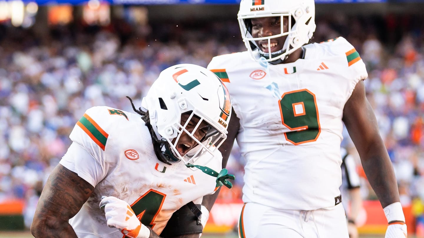 Game 2: No. 12 Miami Hurricanes Projected Depth Chart