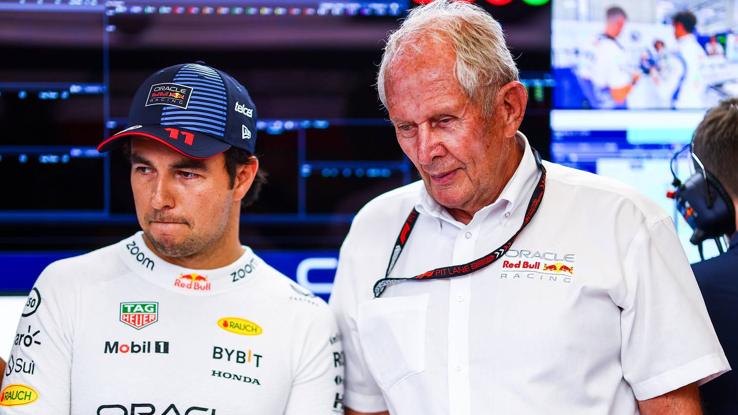 F1 News: Helmut Marko Slams Sergio Perez - 'He Completely Collapsed ...