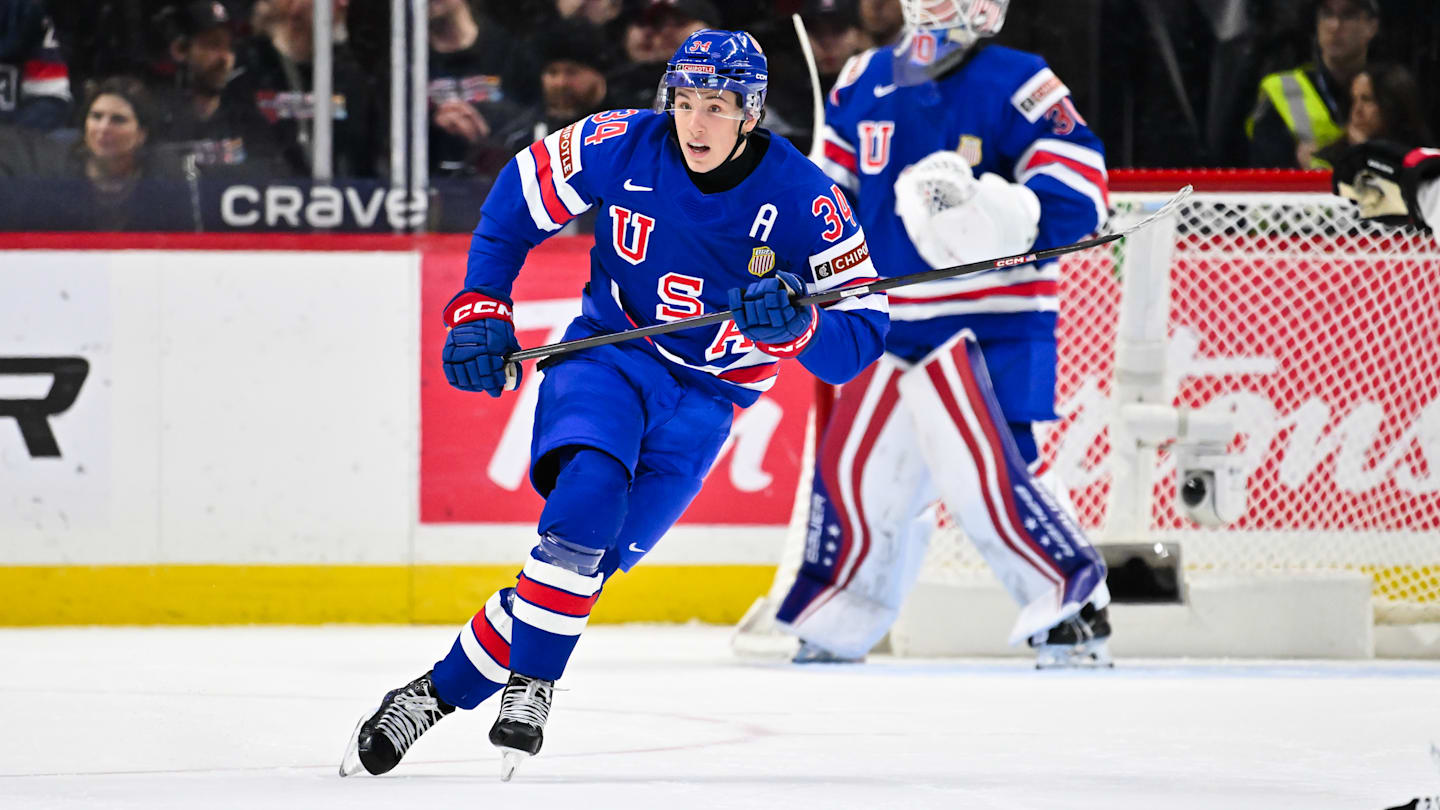 Rangers prospect Gabe Perreault named Hobey Baker Award Nominee