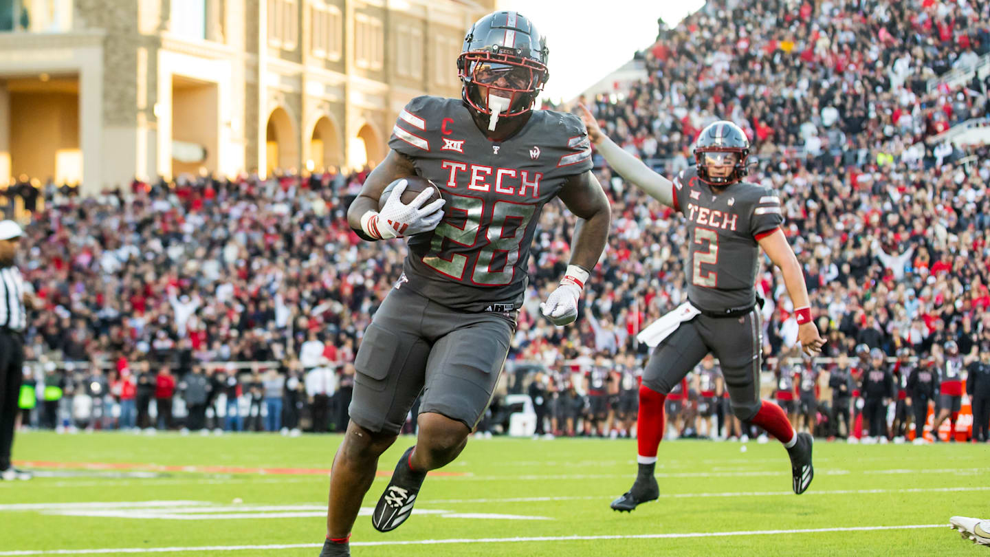Will Texas Tech continue to work Tahj Brooks to the bone in final three games?