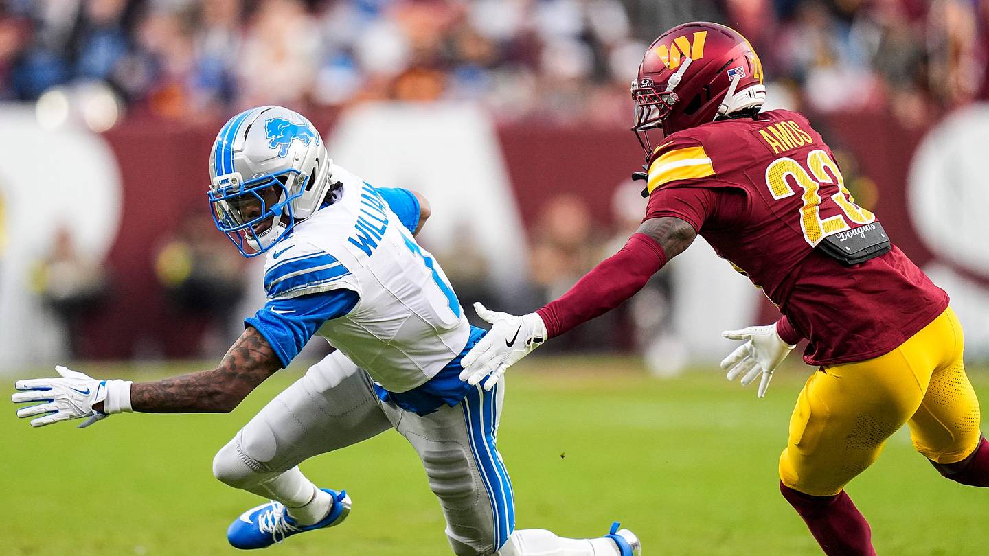 It took one game for Jameson Williams to come up big with Dan Campbell ...
