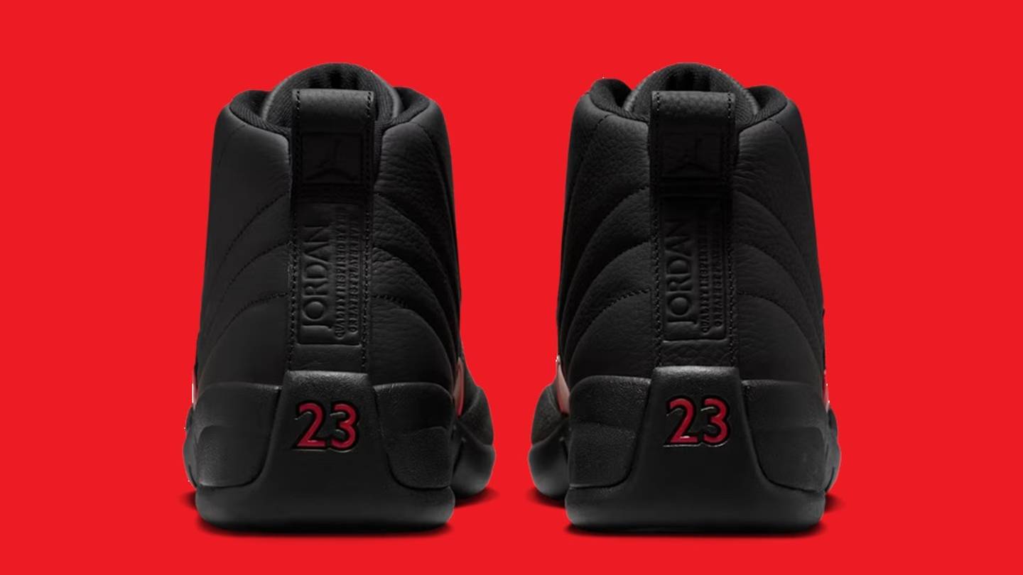 The Air Jordan 12 "Bloodline" Drops This Saturday