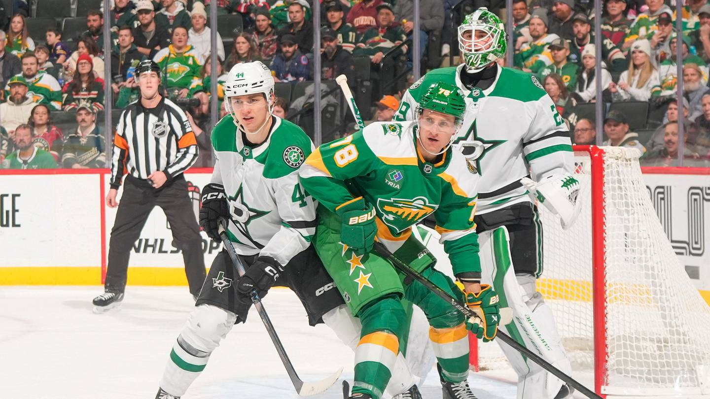 The Dallas Stars get eaten alive by the Minnesota Wild after the first ...