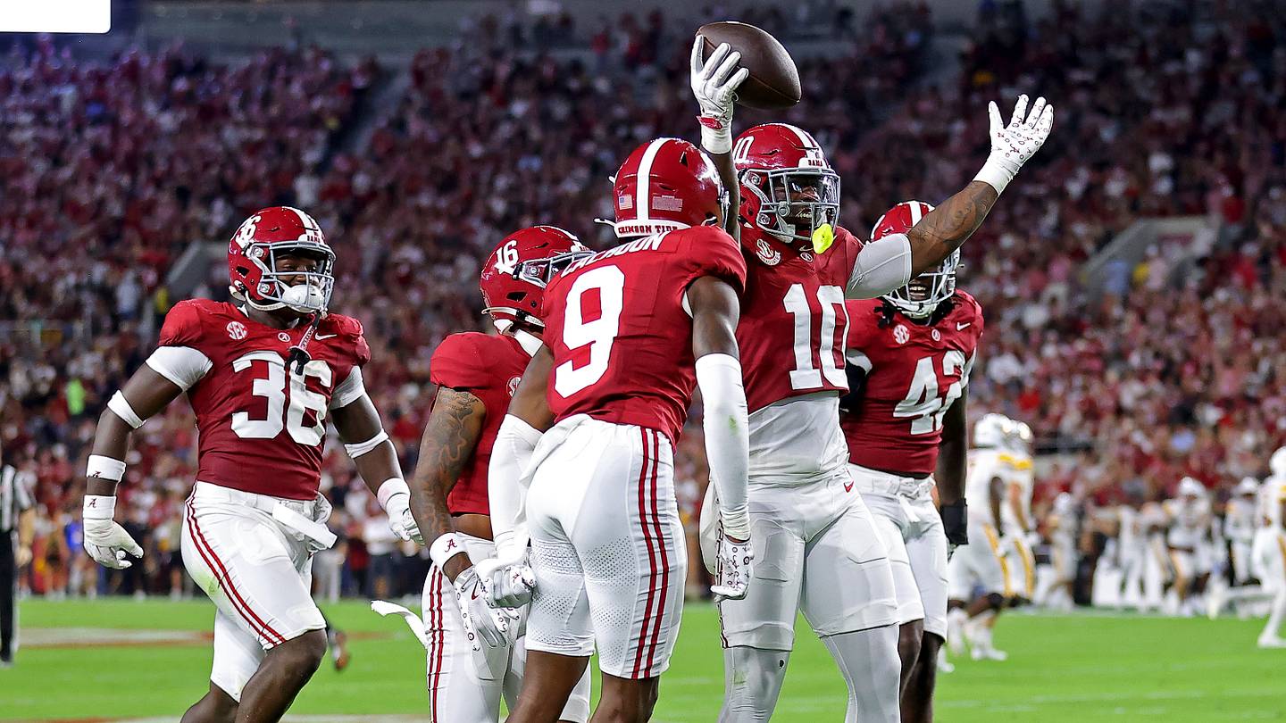 Alabama's dominance of ULM won't erase FSU loss, but it's a nice start