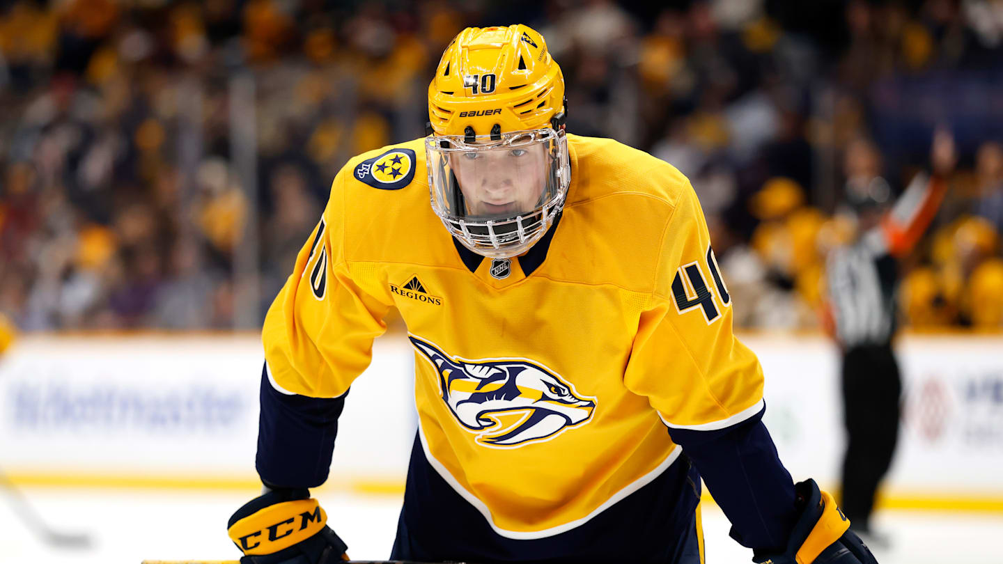 Nashville Predators call back up Fedor Svechkov as roster shuffle continues
