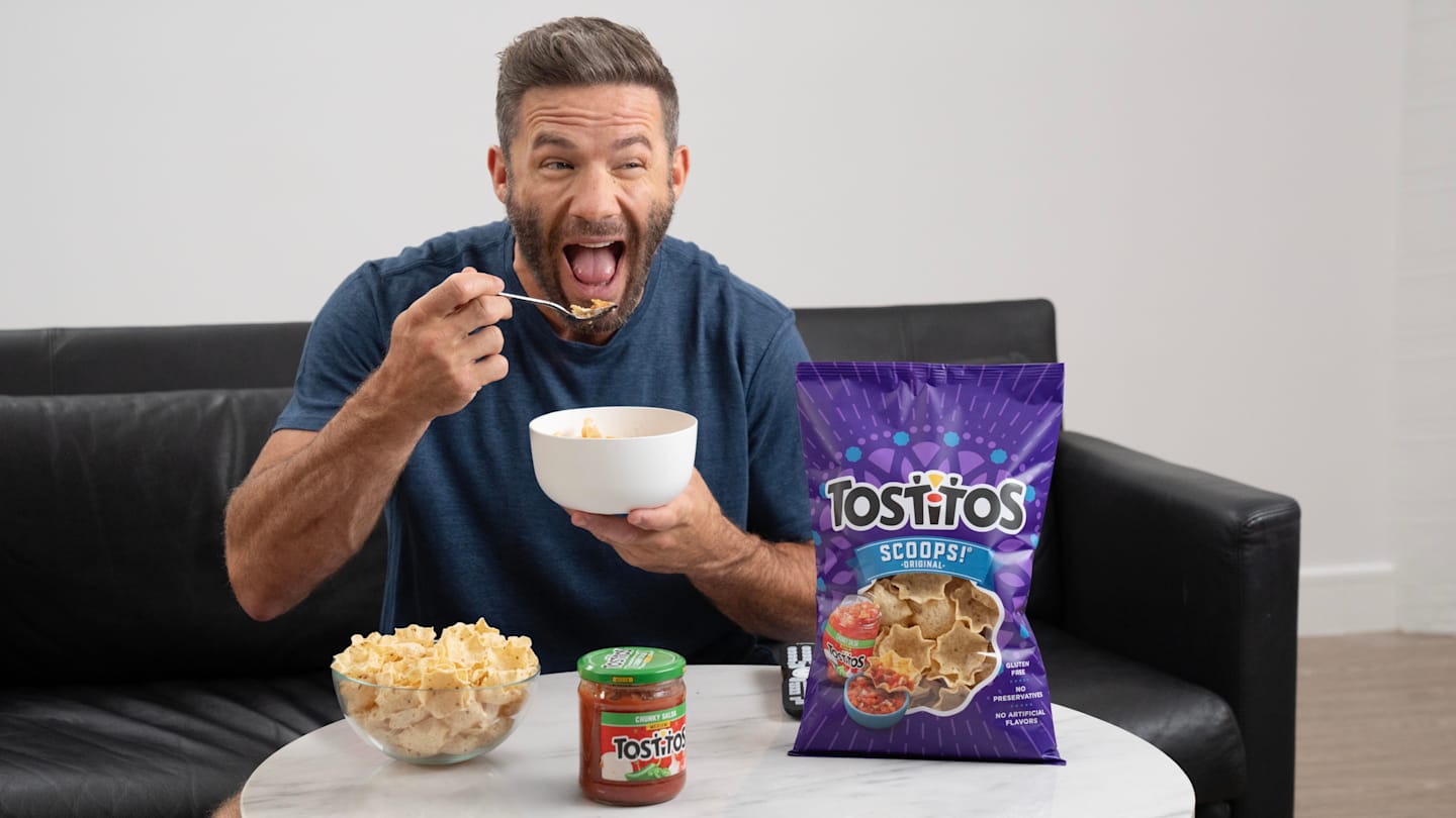 Tostitos Salsa Cereal is the best way to scoop that game day snack