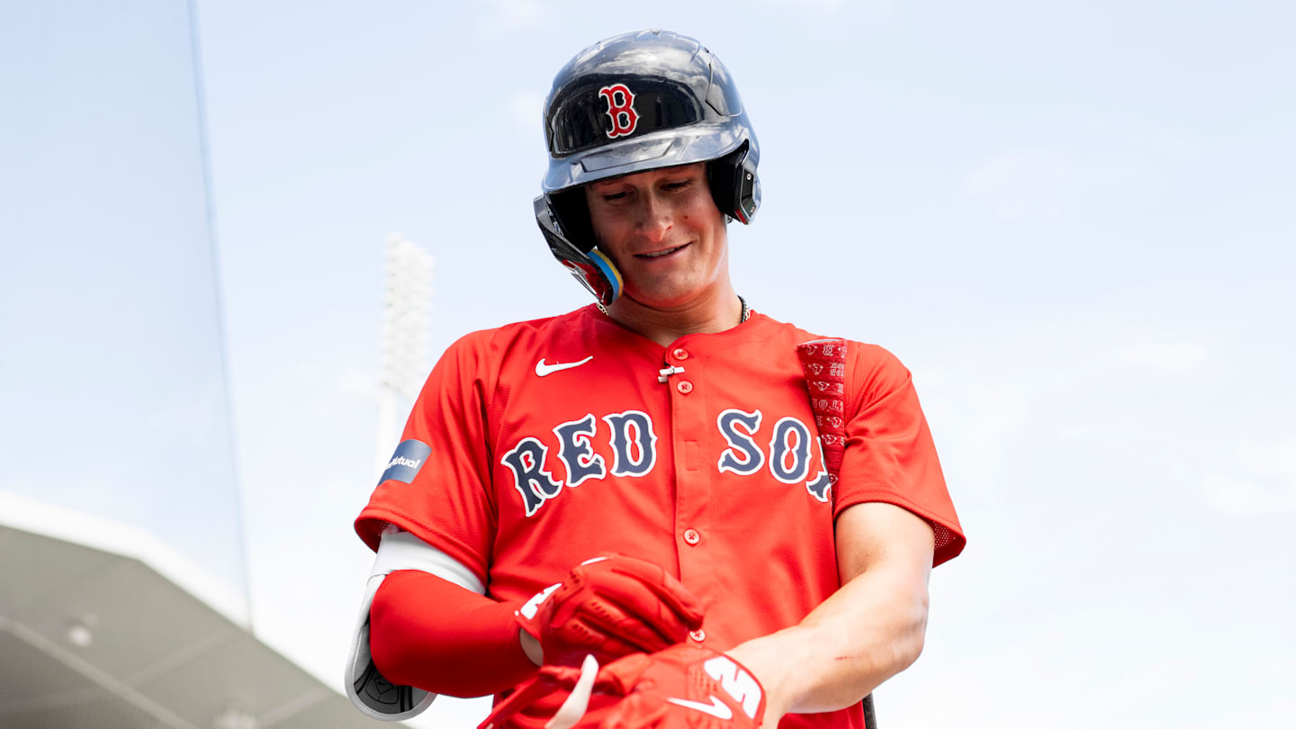 MLB shares bold prediction for Red Sox prospect Roman Anthony's rookie ...