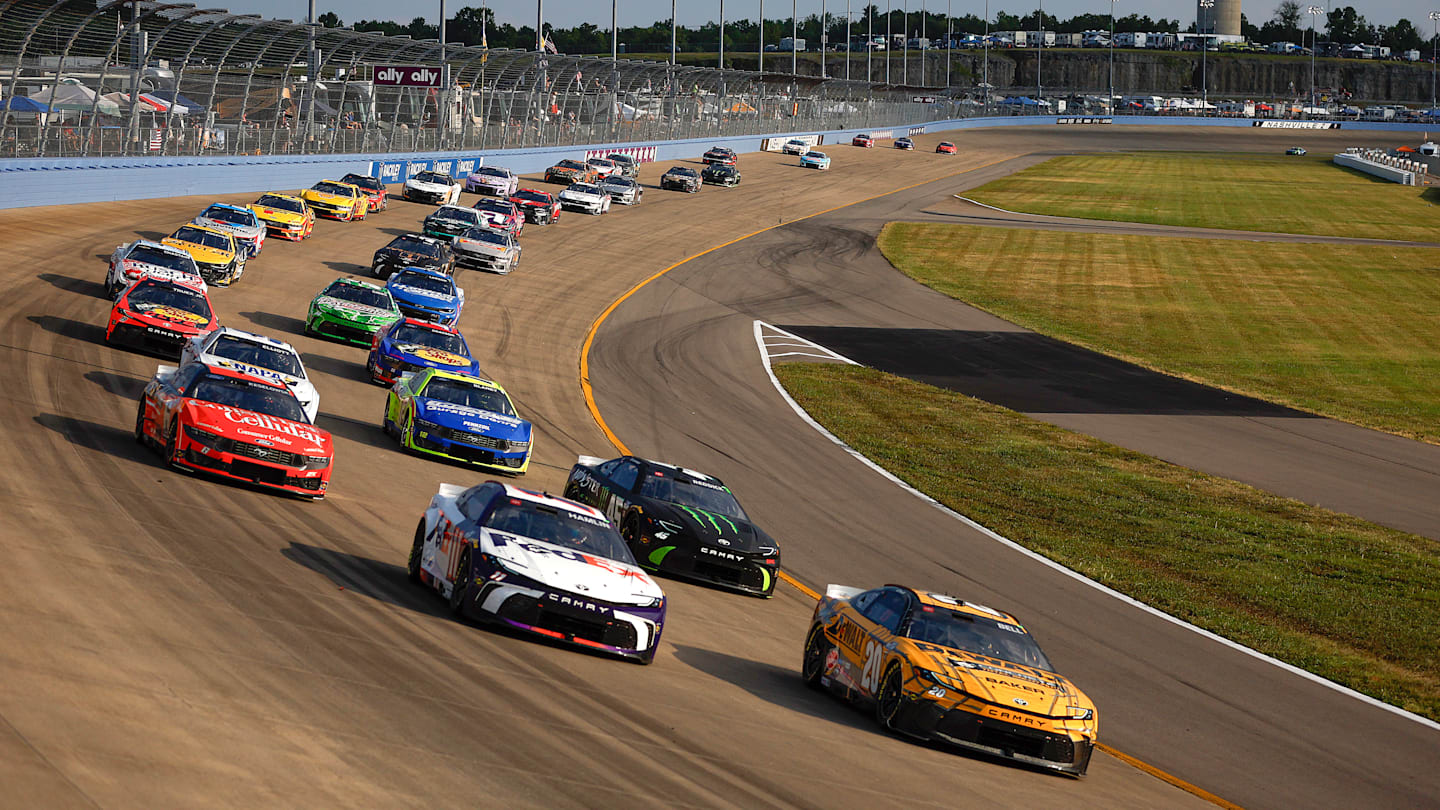 NASCAR Cup Series qualifying: Full starting lineup at Nashville