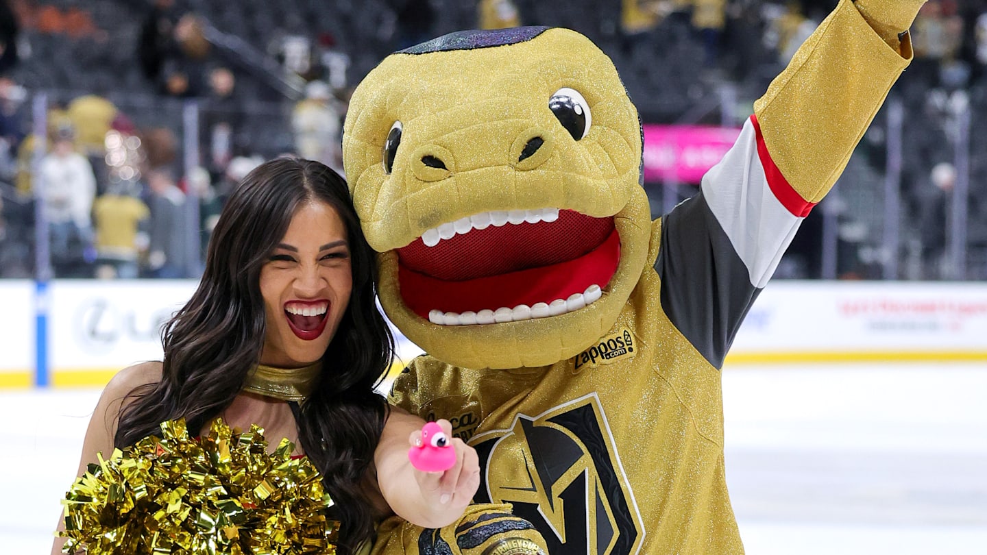 Who is the Golden Knights mascot?