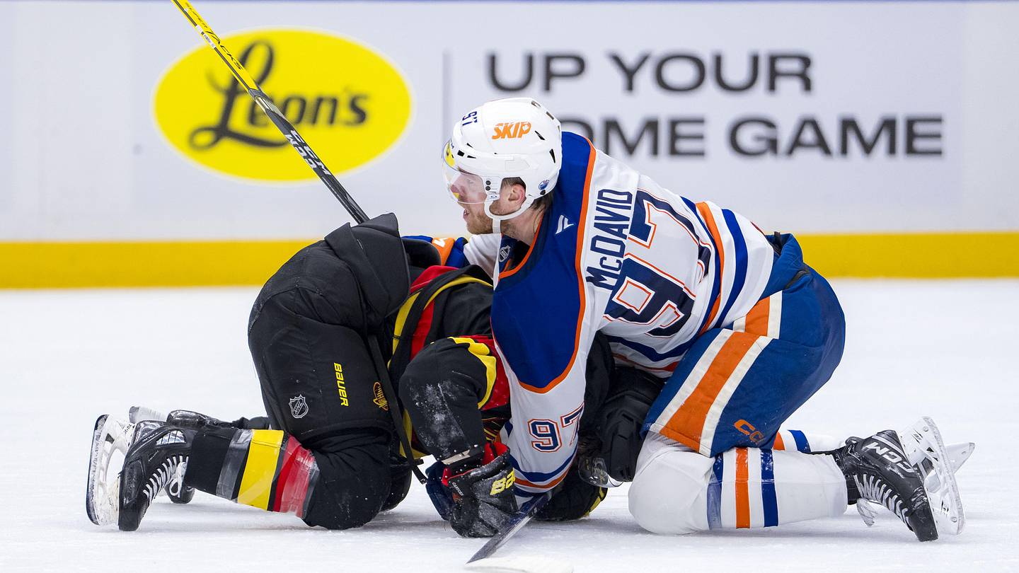 Oilers' Connor McDavid Facing Hearing After Canucks Incident