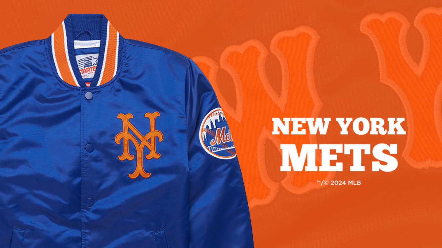 This New York Mets Starter jacket is a must-have for 2024