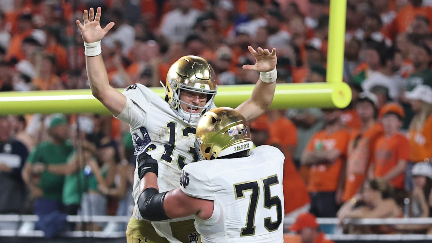 Notre Dame stays in playoff contention after latest rankings release