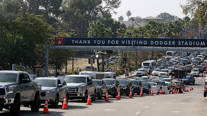 Guía de estacionamiento en el Dodger Stadium en 2026