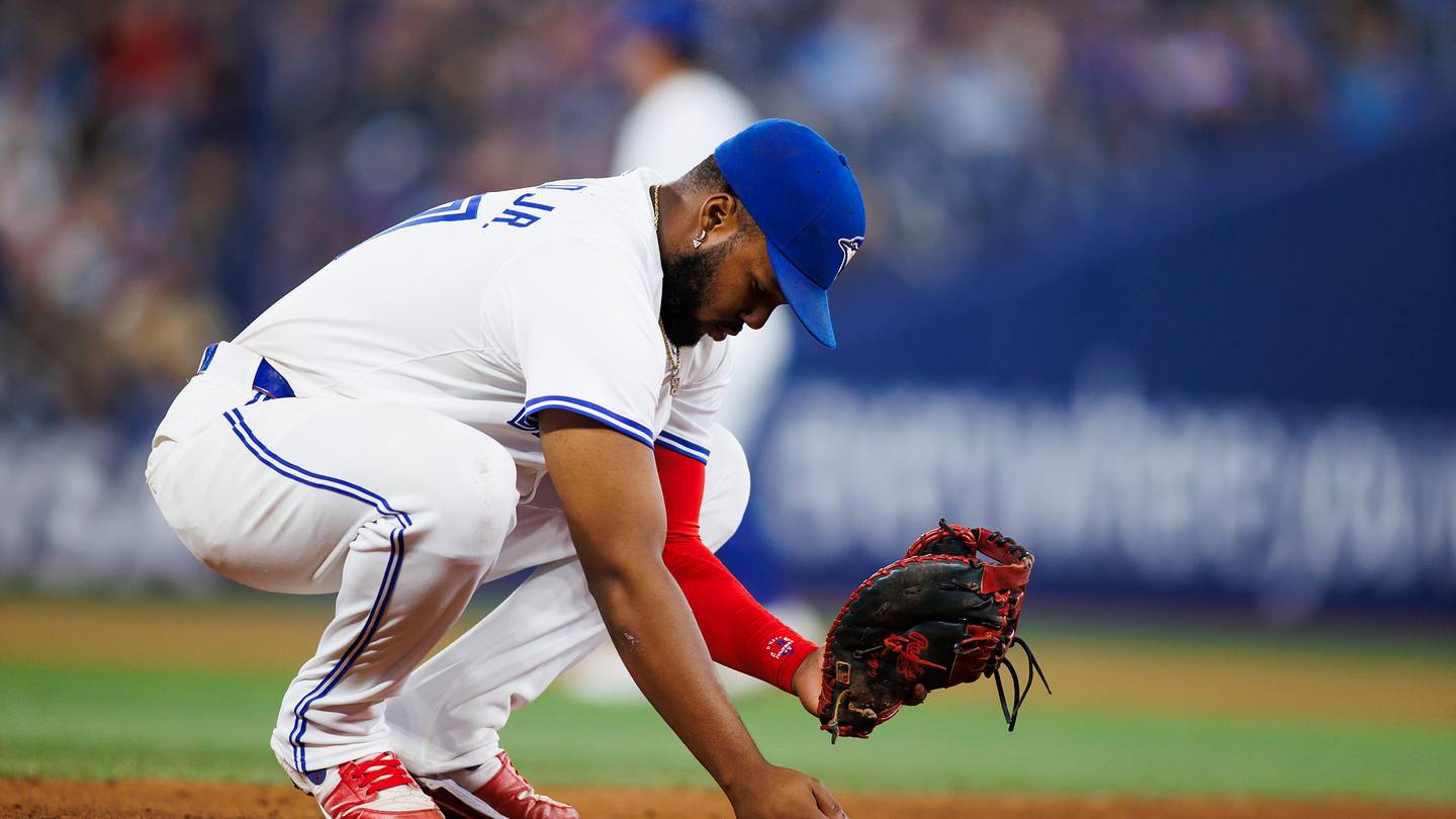 Awesome Vladdy stat shows that one of his best abilities is durability