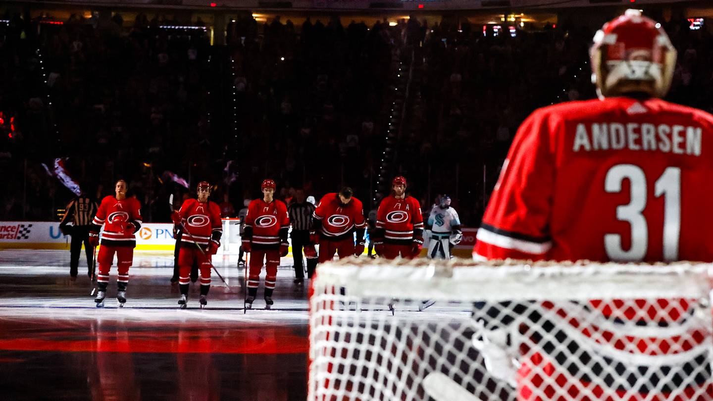 Frederik Andersen's Return Is Not Going To Help The Hurricanes