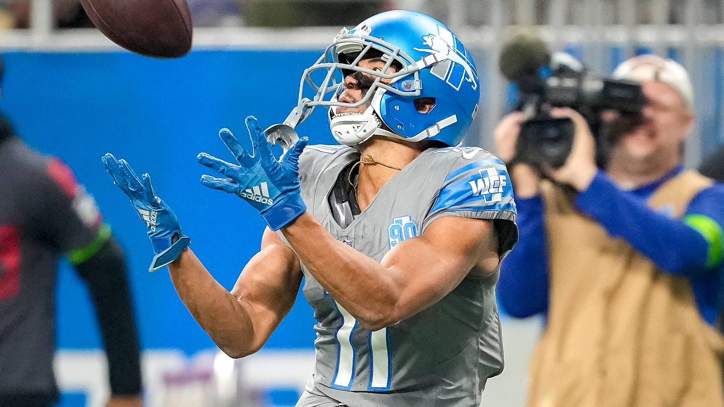 Analytics shine more positive light on Lions wide receiver Kalif Raymond