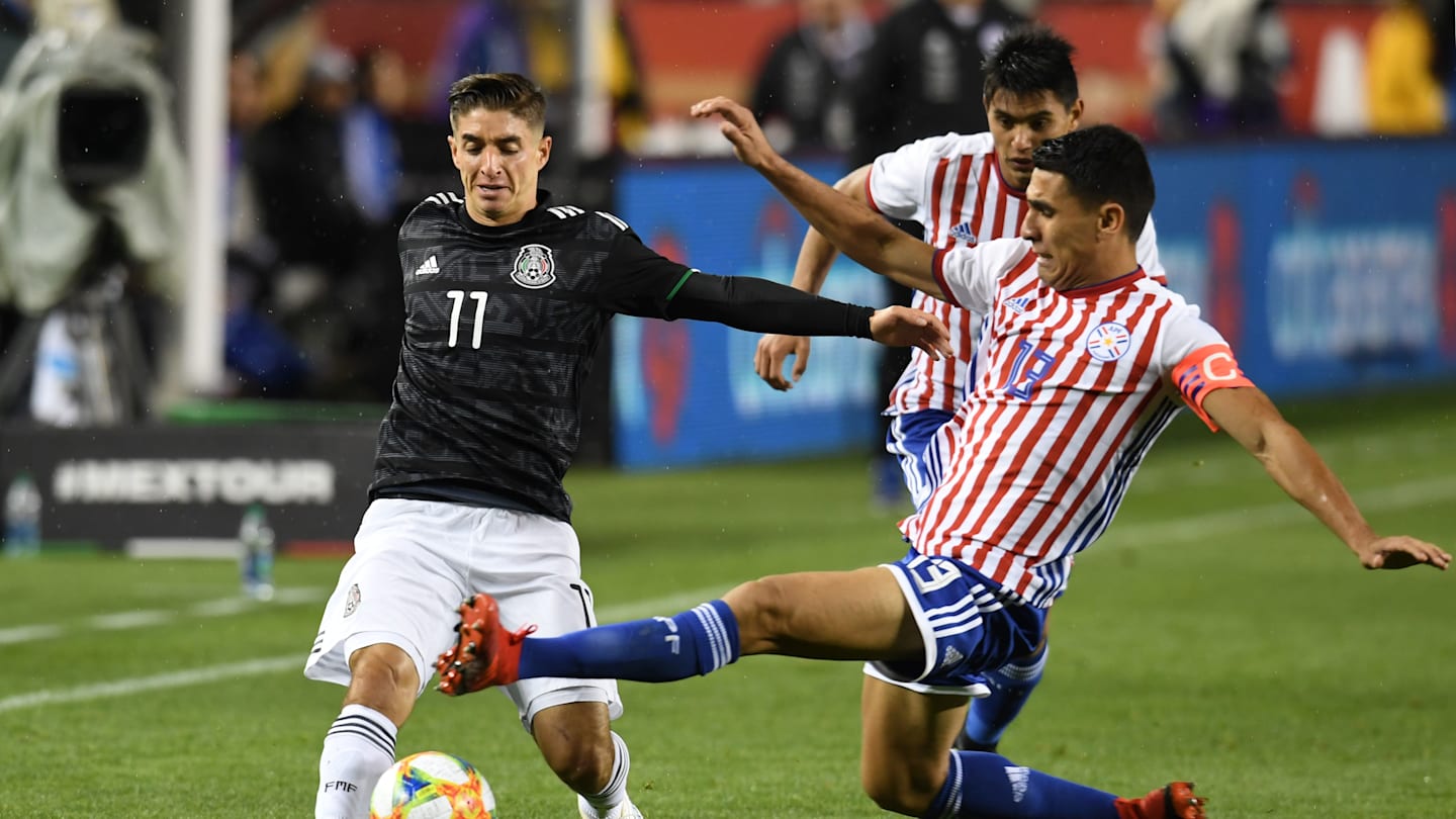 Las posibles alineaciones titulares del México vs Paraguay