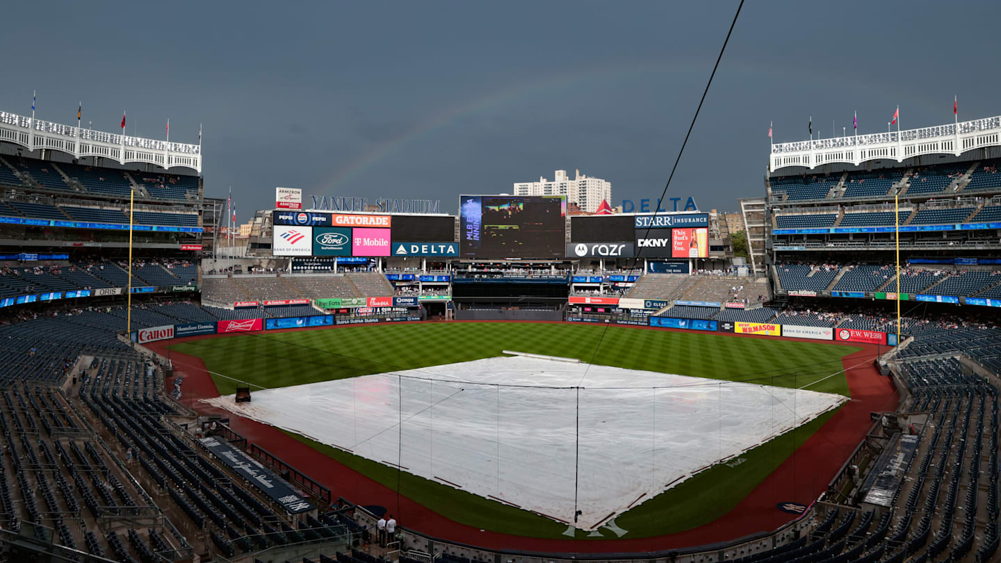 Yankees-Giants start time: Rain delay updates, forecast for April 11 ...