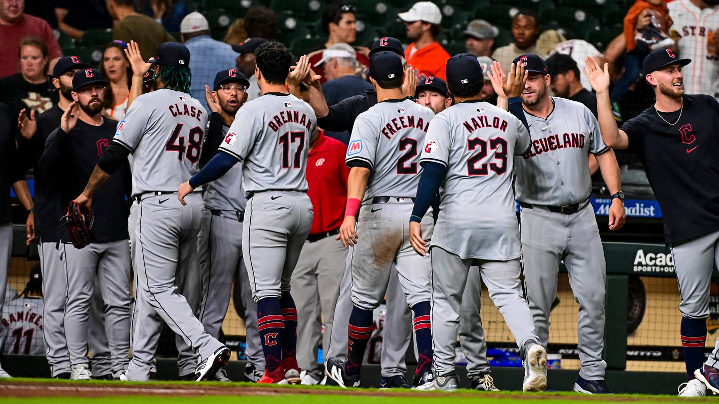 Cleveland Guardians in position to win eighth series of season