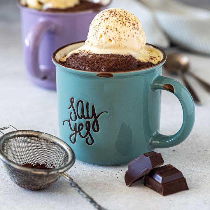 backpacking mug cake