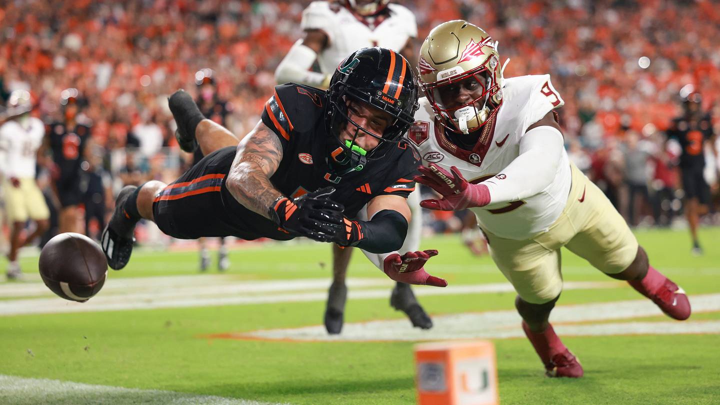 Full matchup history between Miami and Florida State