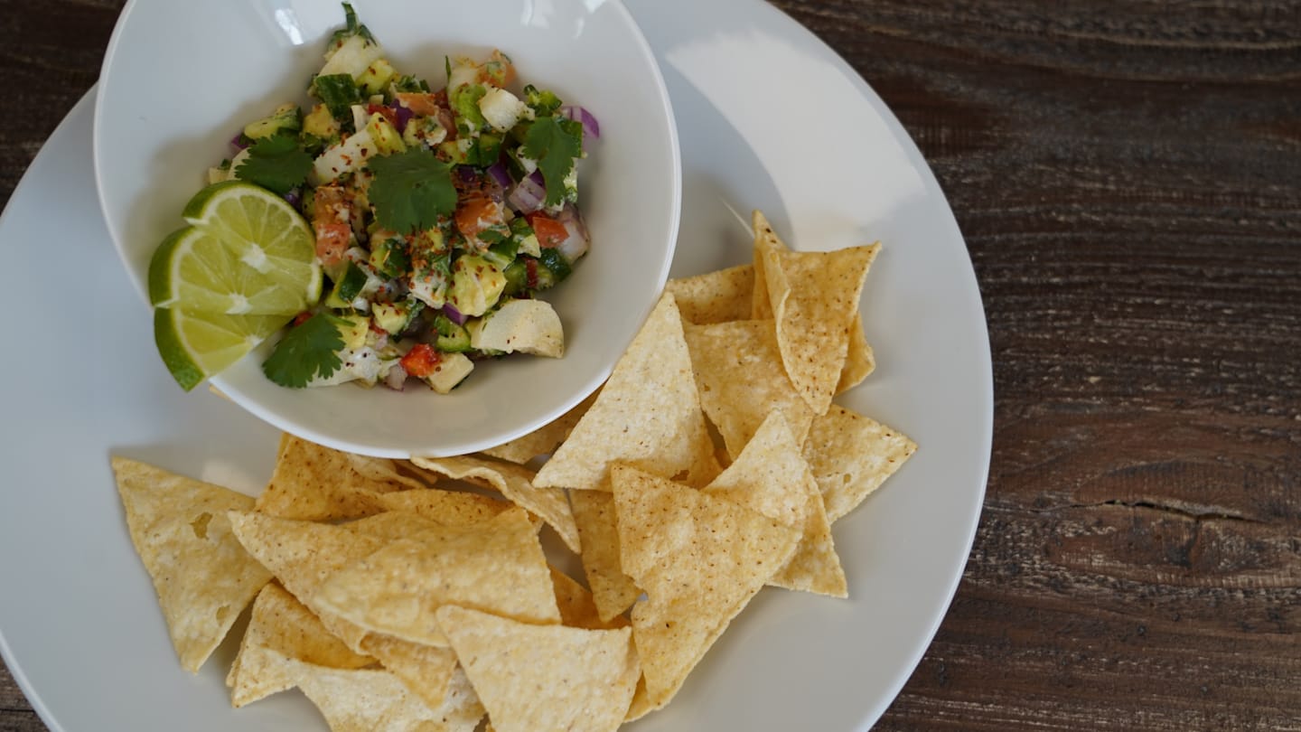 This Vegan Ceviche Recipe Swaps Fish for Palm Hearts