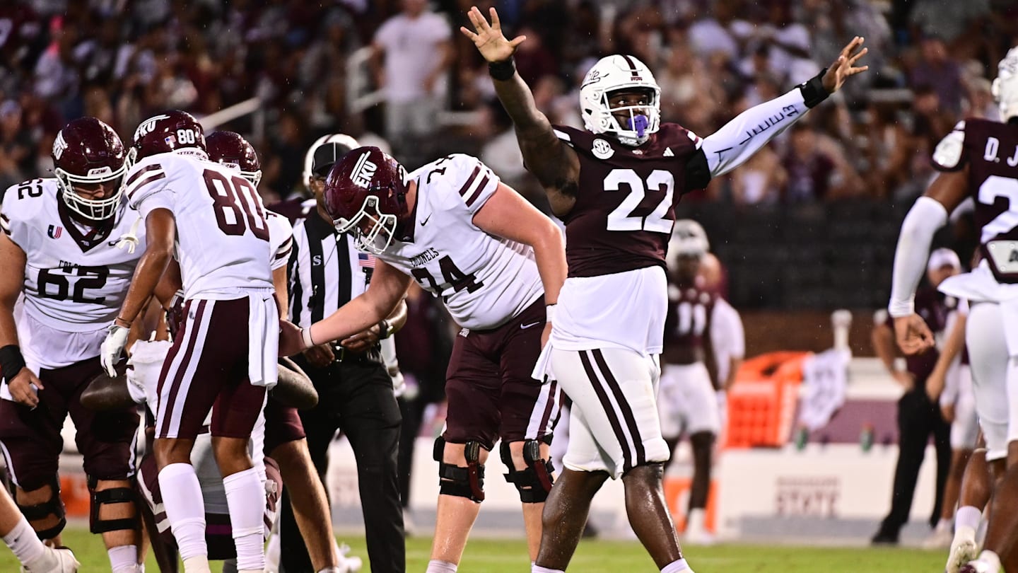 Mississippi State football releases injury report ahead of SEC opener ...