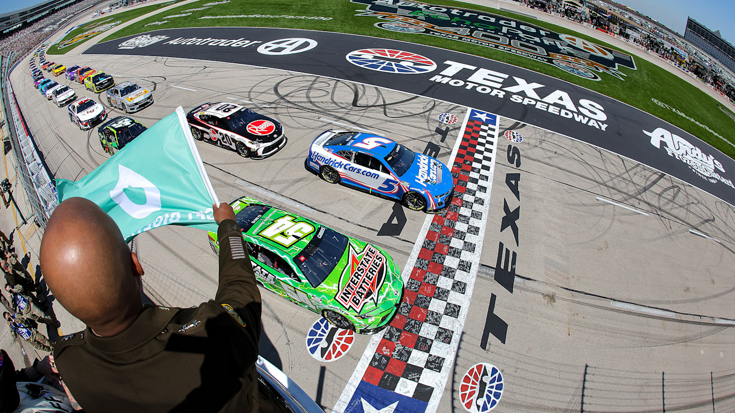 NASCAR Cup Series at Texas qualifying, full starting lineup