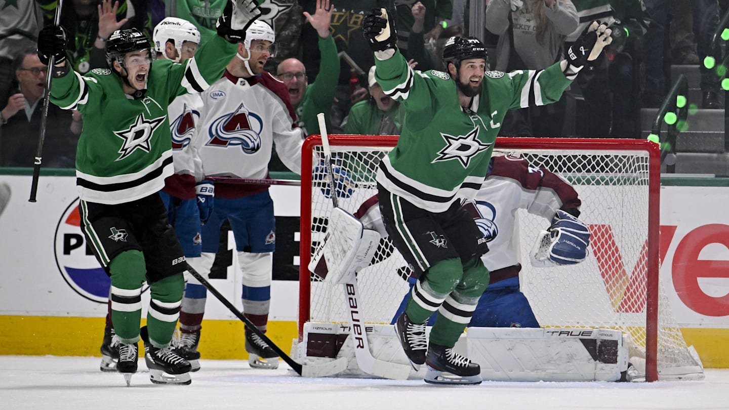 Dallas Stars shine bright on the biggest stage, beating the Avalanche 6-2