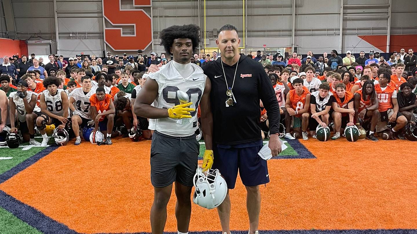 2027 LB Londyn Johnson breaks down ‘great’ offer and visit to Syracuse