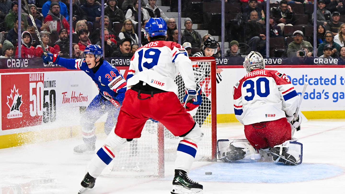 Future Rangers Stars Gabe Perreault and Drew Fortescue Shine In 4-1 ...