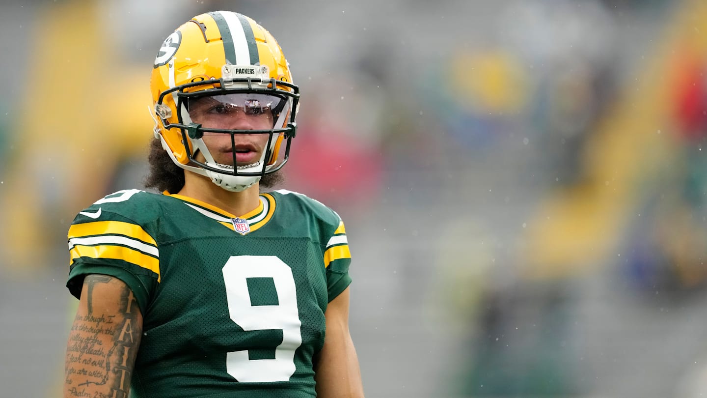 Christian Watson picked the worst moment for his first drop of the season