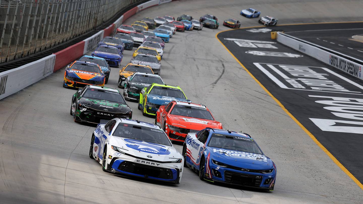 NASCAR Cup Series: 2025 Bristol qualifying, full starting lineup