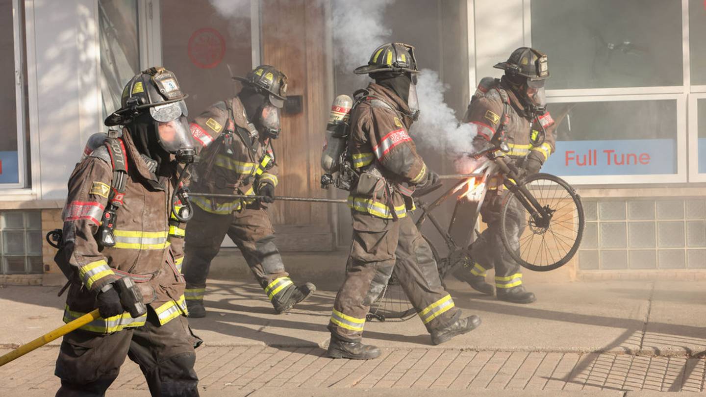 This wild Chicago Fire season 12 stunt went viral on social media
