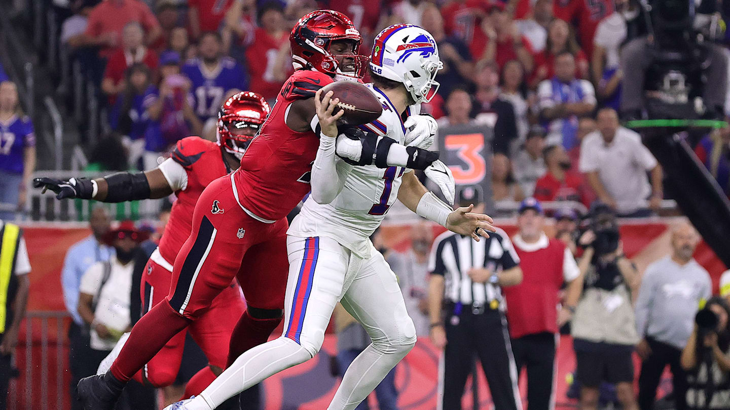 Latest stat shows just how much Bills didn't stand a chance vs. Texans