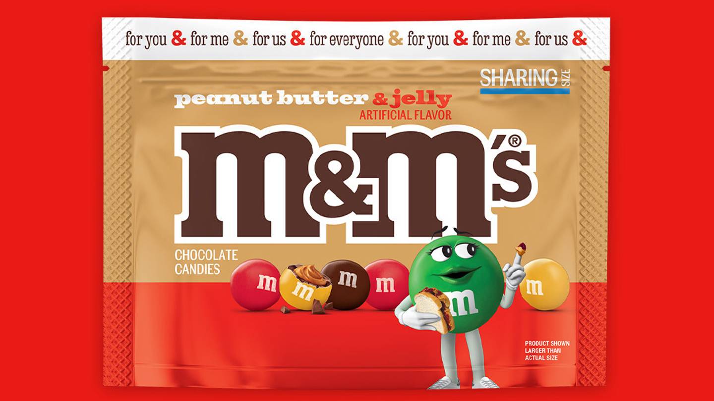 Could M&MS Peanut Butter and Jelly spark a new candy trend?