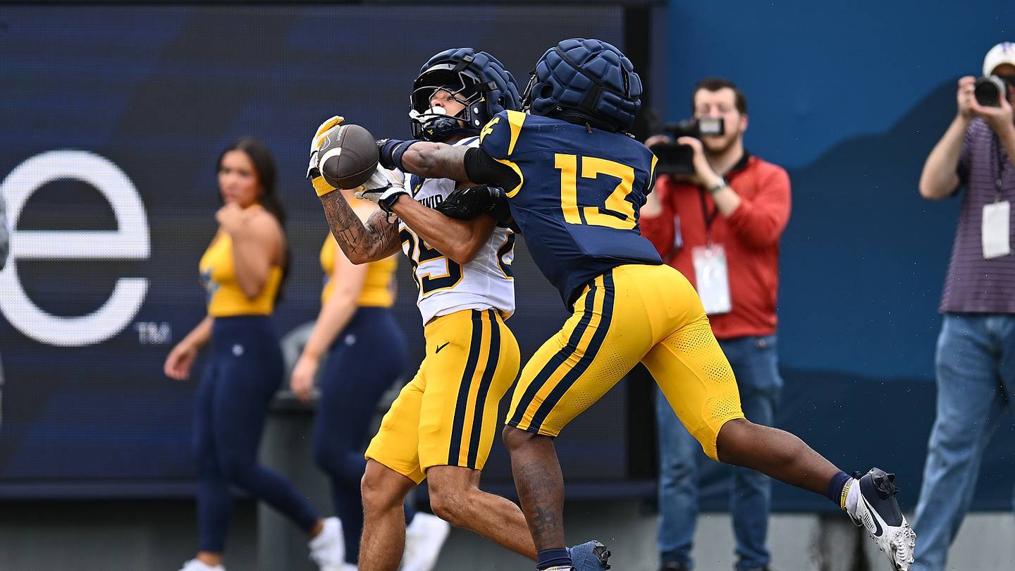 Former WVU Football WR Now Leads Nation In Division 2 In Receiving ...