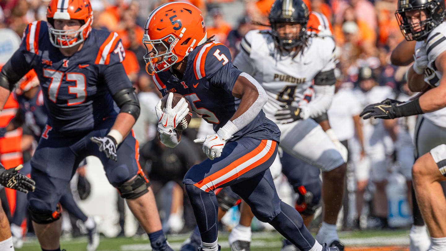 A look at the Illinois football running back room after Josh McCray ...