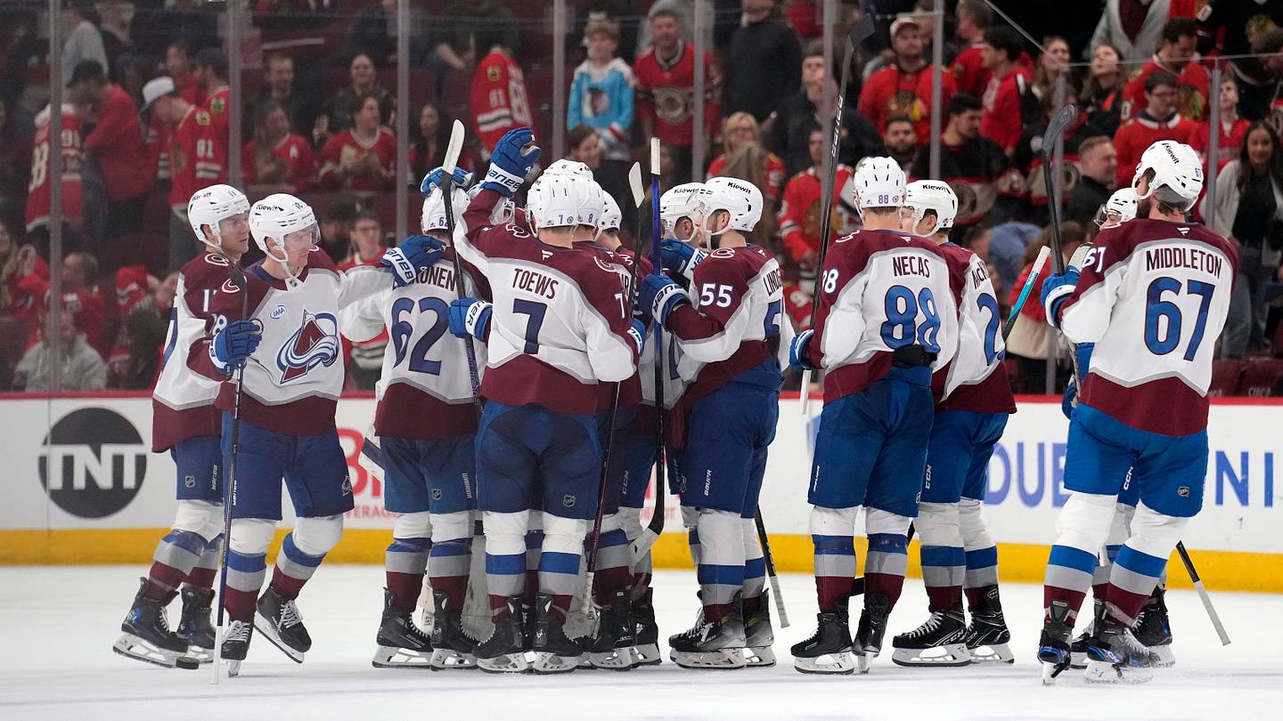 Colorado Avalanche can clinch playoff spot on Thursday night