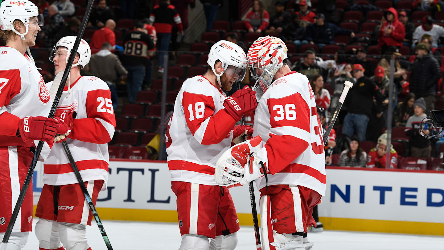 Red Wings have already had their best December since 2011 and here is why